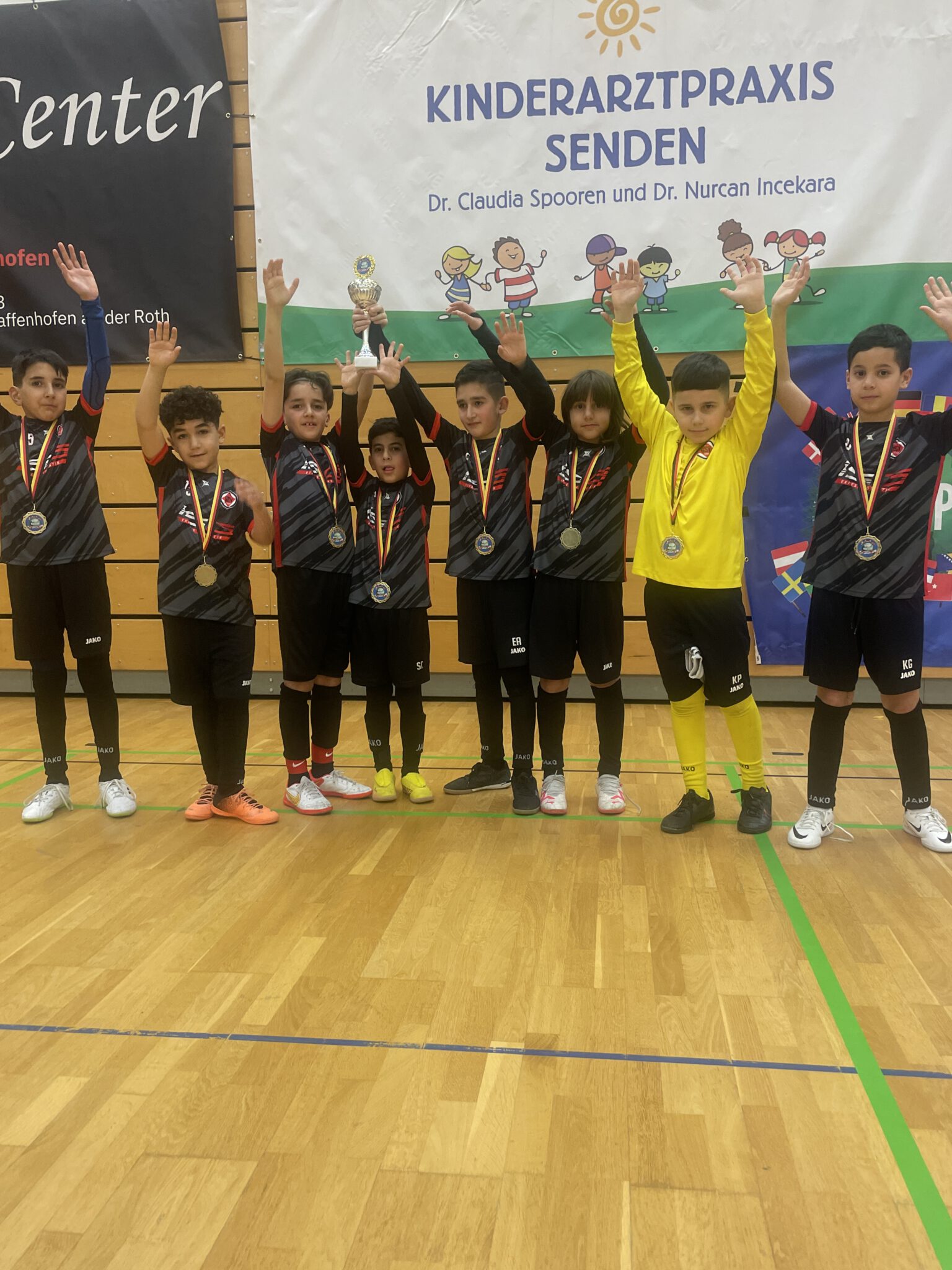 am UI-CUP Ulmer Integration Cup 2024 nahm unsere U9-Mannschaft ...